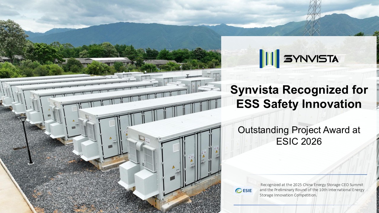 Synvista Recognized for Excellence in ESS Safety at ESIC 2026 - SynVista